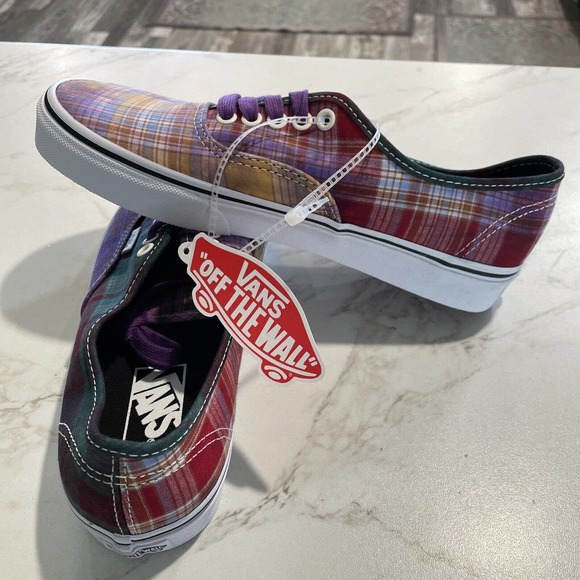 Vans | Shoes | Vans Authentic Acid Prep Multi Color Womens 85 Mens 7 ...
